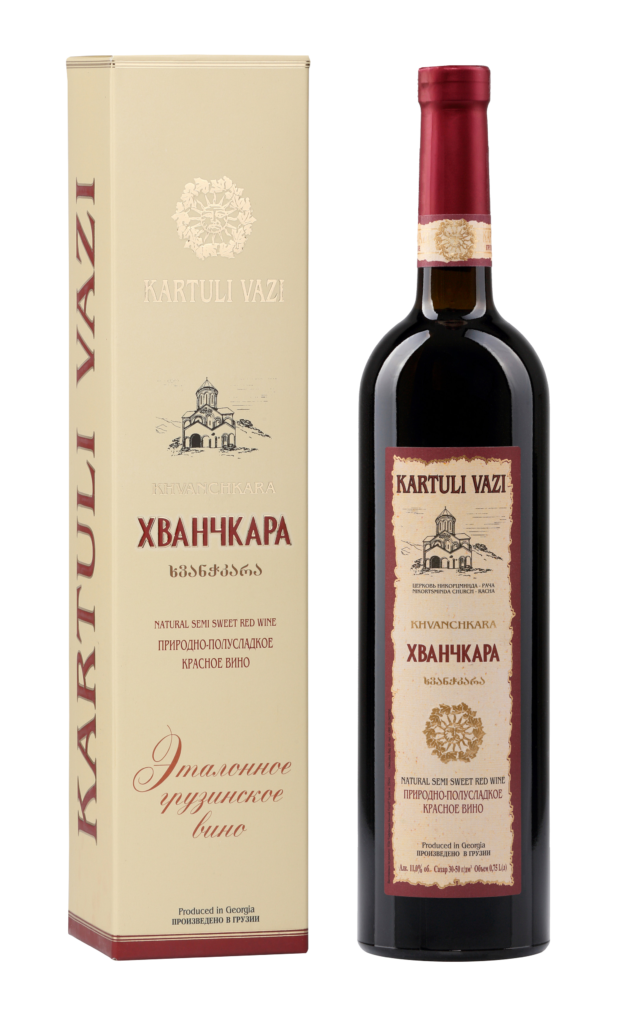 Вино Kartuli Vazi Хванчкара червоне напівсолодке 0,75л, 11% купити ...